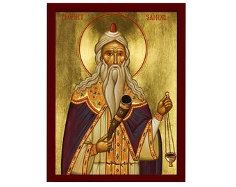 Prophet Samuel Icon - Etsy Singapore