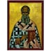 Saint Gregory Icon the Theologian, Handmade Greek Orthodox Icon of St ...