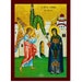 Saint Julian Icon, Handmade Greek Orthodox Icon of St Julian of Norwich ...
