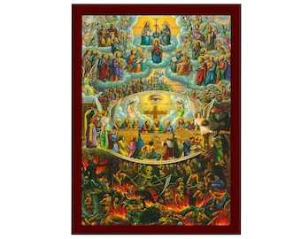 Last Judgement Icon - Etsy UK