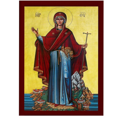 Saint Xenia Icon Handmade Greek Orthodox Icon of St Xenia of | Etsy