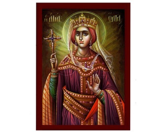 Saint St Olga Icon - Etsy