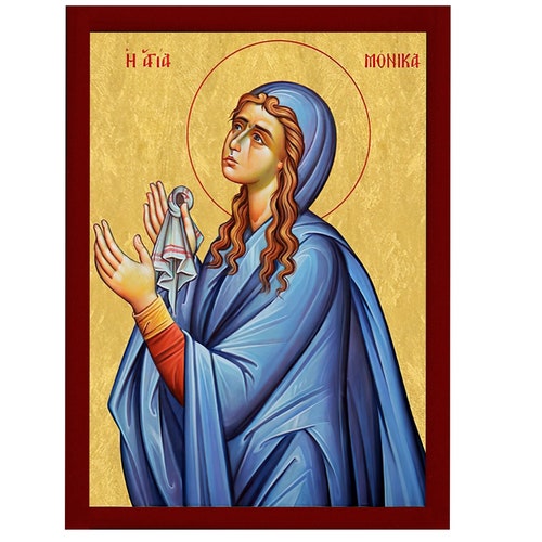 Saint Martha Icon Handmade Greek Orthodox Icon of St Martha - Etsy