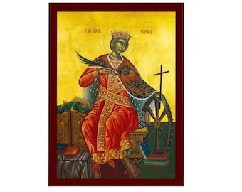 St Catherine Icon | Etsy