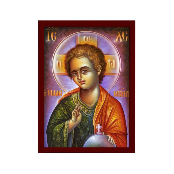 Jesus Immanuel Icon - Etsy UK