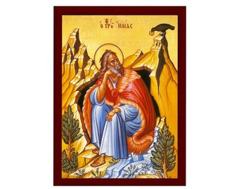 Prophet Elijah Icon - Etsy