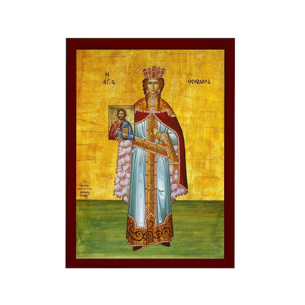 St. Theodora the Empress Icon - Etsy