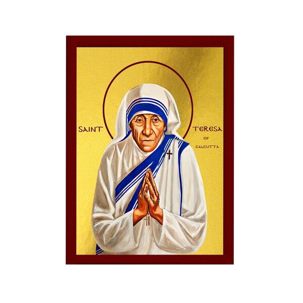 Teresa of Calcutta Icon - Etsy