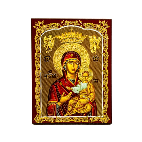 Virgin Mary Icon - Etsy