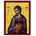 Saint Luke the Apostle Icon, Handmade Greek Orthodox Icon of Apostle ...