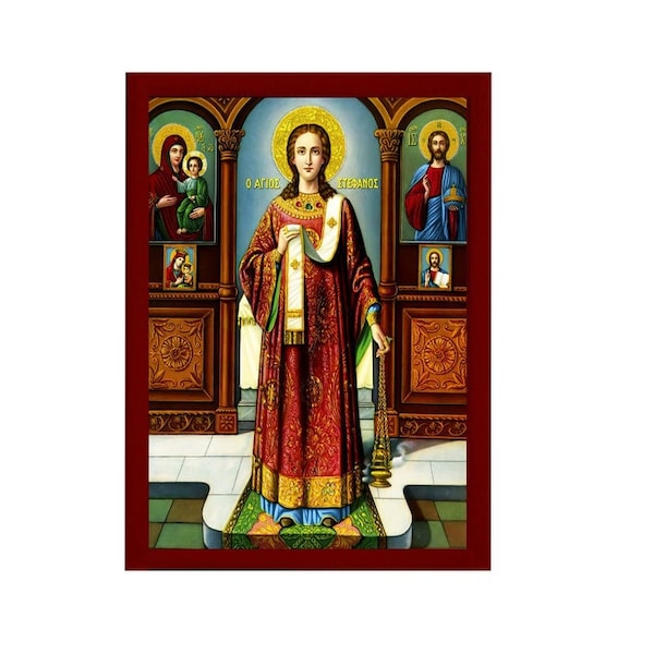 Orthodox St Stephen Icon - Etsy