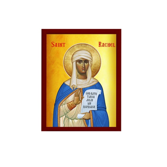 Saint Rachel Icon Handmade Greek Orthodox Icon of St Rachel - Etsy