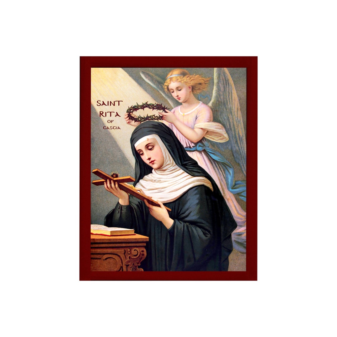 Saint Rita Icon, Handmade Greek Catholic Icon St Rita of Cascia ...