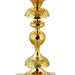 Christian Brass Table Oil Vigil Lamp With Cross, Hand-painted Prayer ...