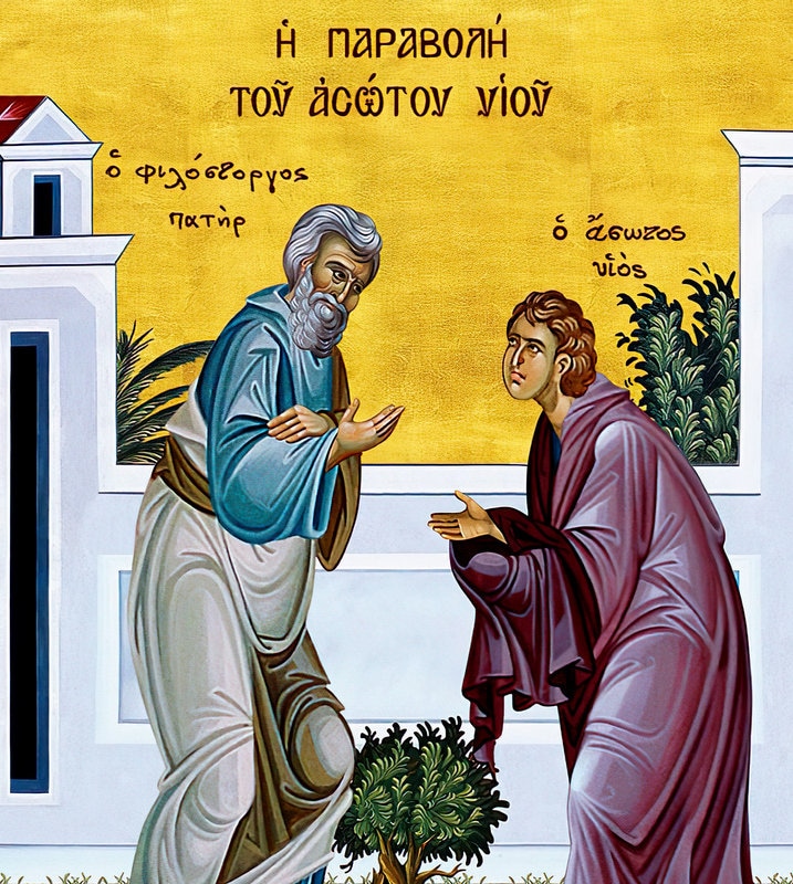 The Parable of Prodigal Son Icon Handmade Greek Orthodox Icon - Etsy