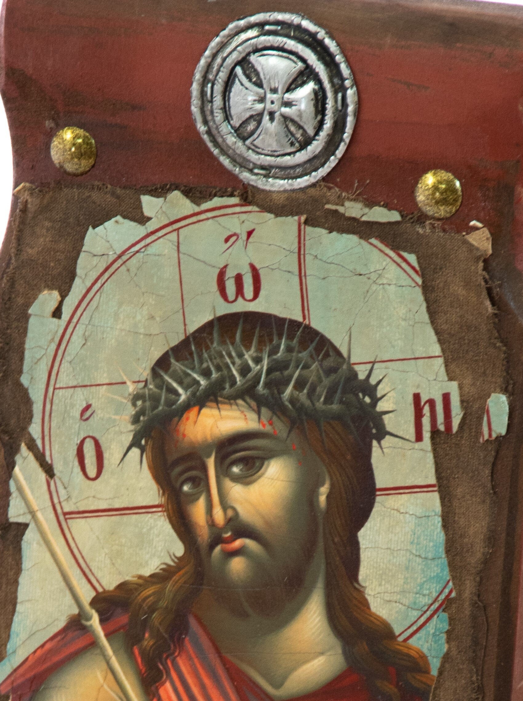 Jesus Christ icon Bridegroom Handmade Greek Orthodox icon of | Etsy