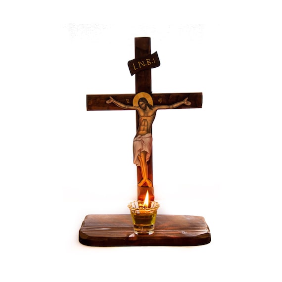 Crucifix Orthodox Iconostasis Jesus Christ Blessing Cross - Etsy
