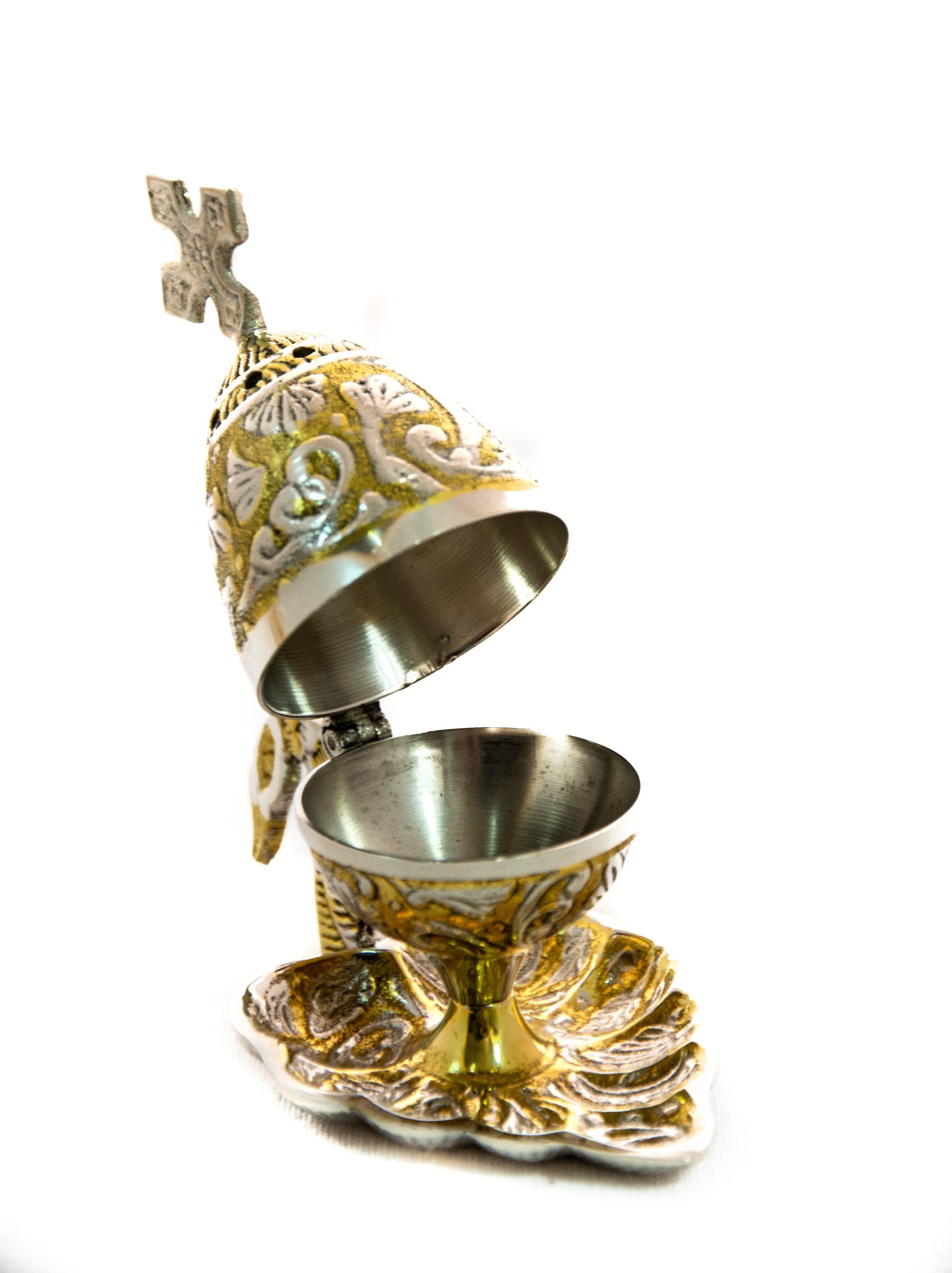 Christian Brass Resin Incense Burner Greek Orthodox Thurible | Etsy