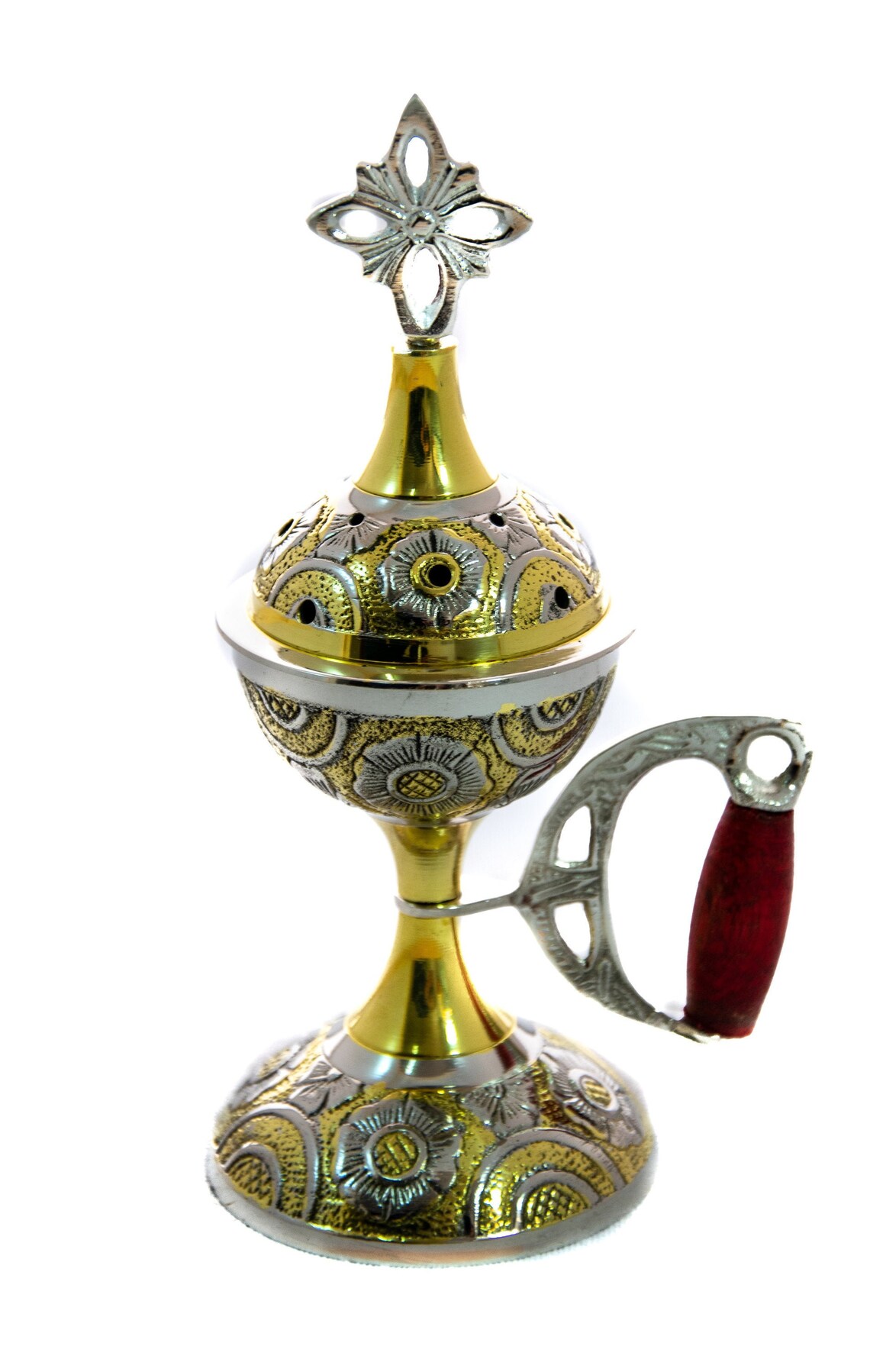 Christian Brass Resin Incense Burner Greek Orthodox Thurible | Etsy