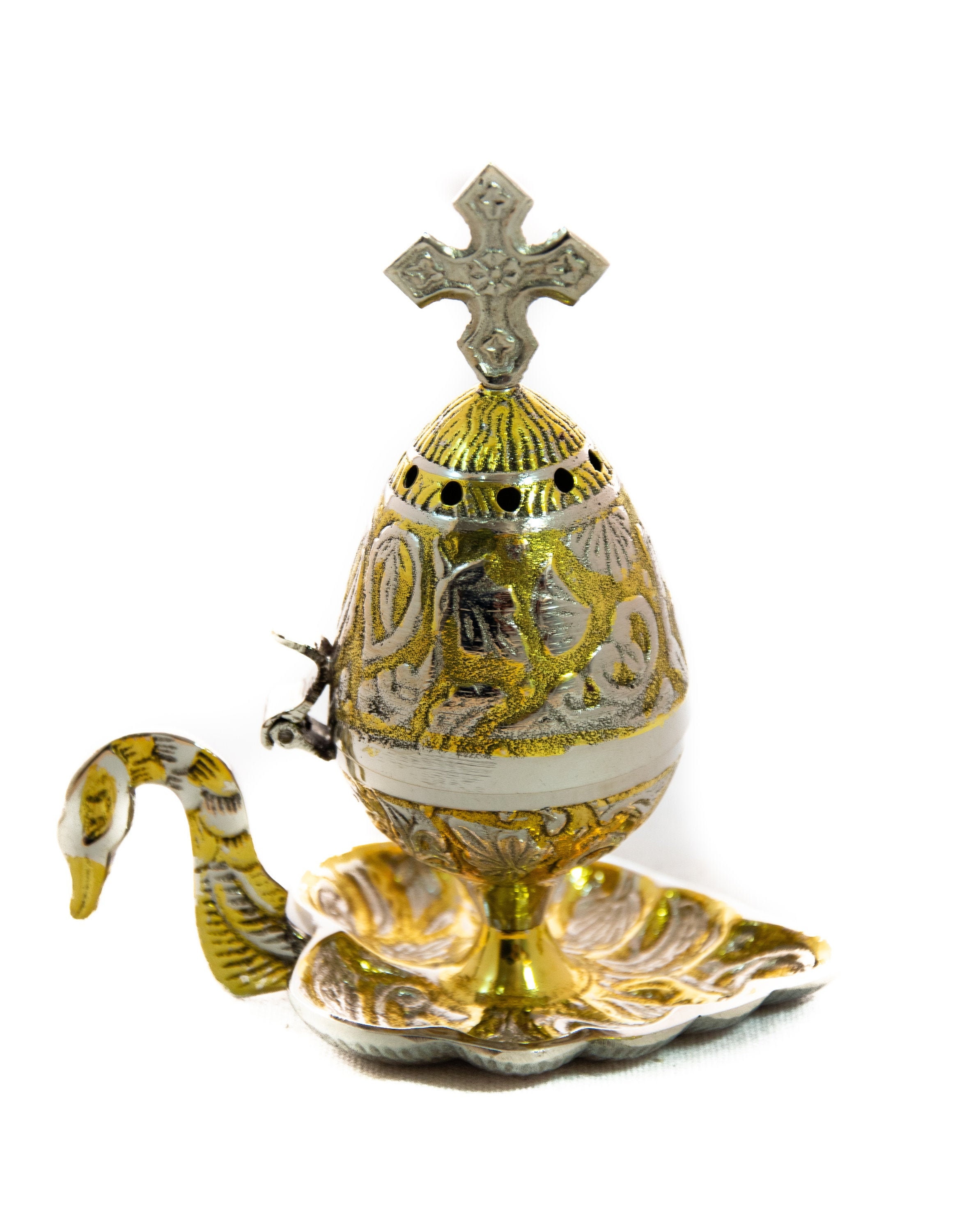 Christian Brass Resin Incense Burner Greek Orthodox Thurible | Etsy