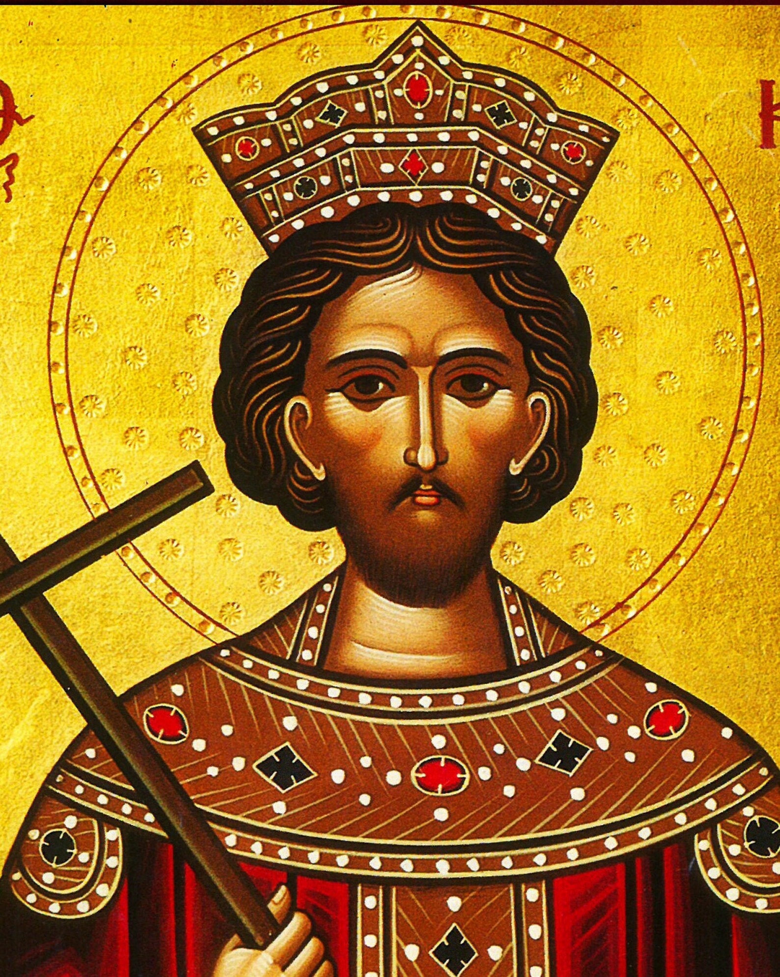 Saint Constantine Icon the Great Handmade Greek Orthodox Icon | Etsy