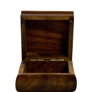 Handmade Religious Carved Wooden Prayer Box With Christian Cross, Greek ...