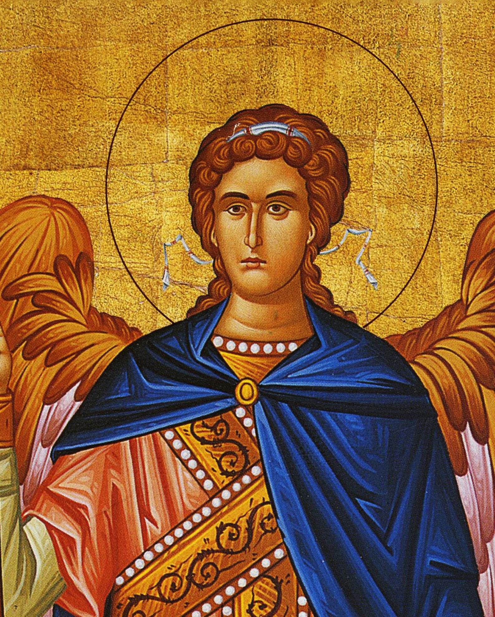 Archangel Gabriel icon Handmade Greek Orthodox icon of St | Etsy