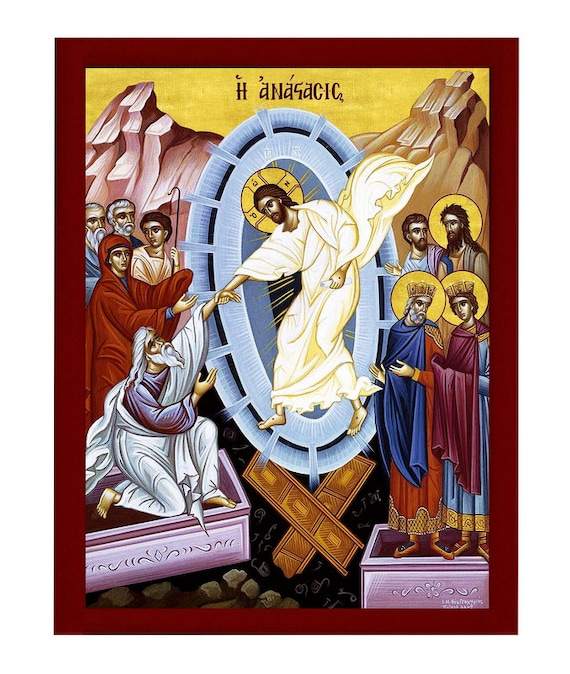 Greek Resurrection Icon