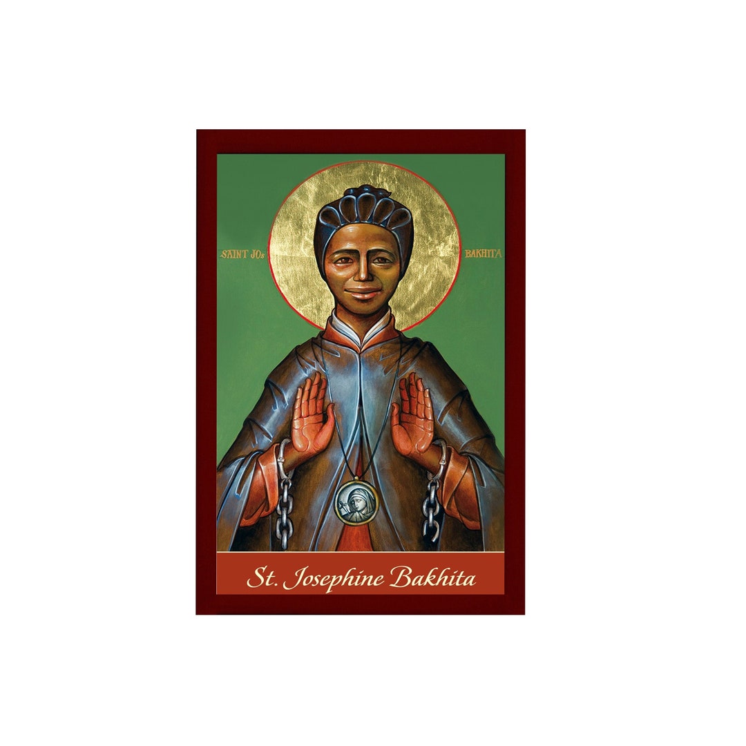 Saint Josephine Icon, Handmade Greek Orthodox Icon of St Josephine ...