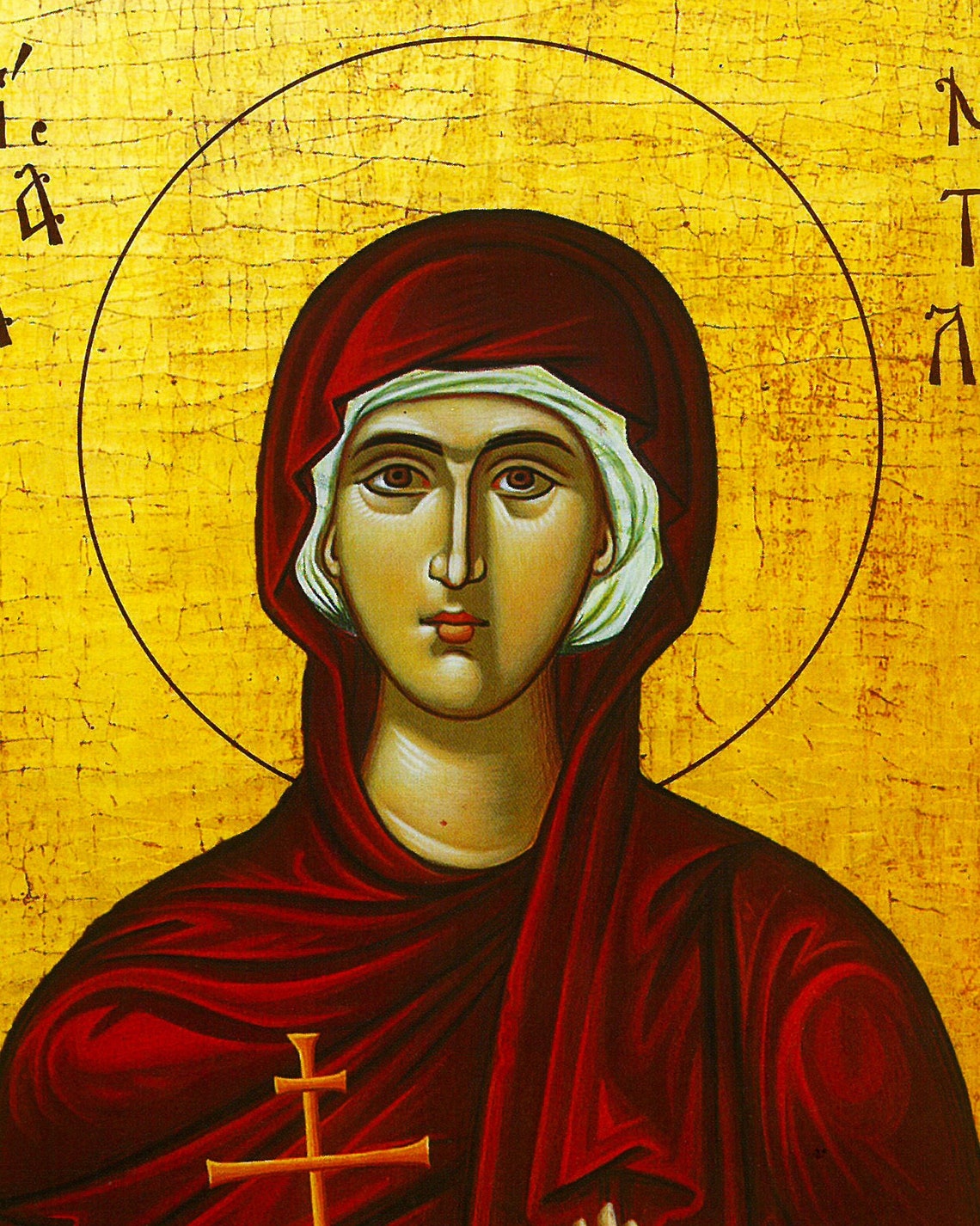 Saint Natalia Icon, Handmade Greek Orthodox Icon of St Natalia of ...
