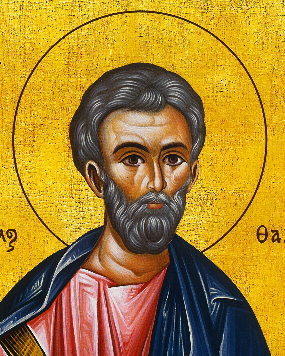 Saint Jude icon the Apostle Handmade Greek Orthodox icon of | Etsy