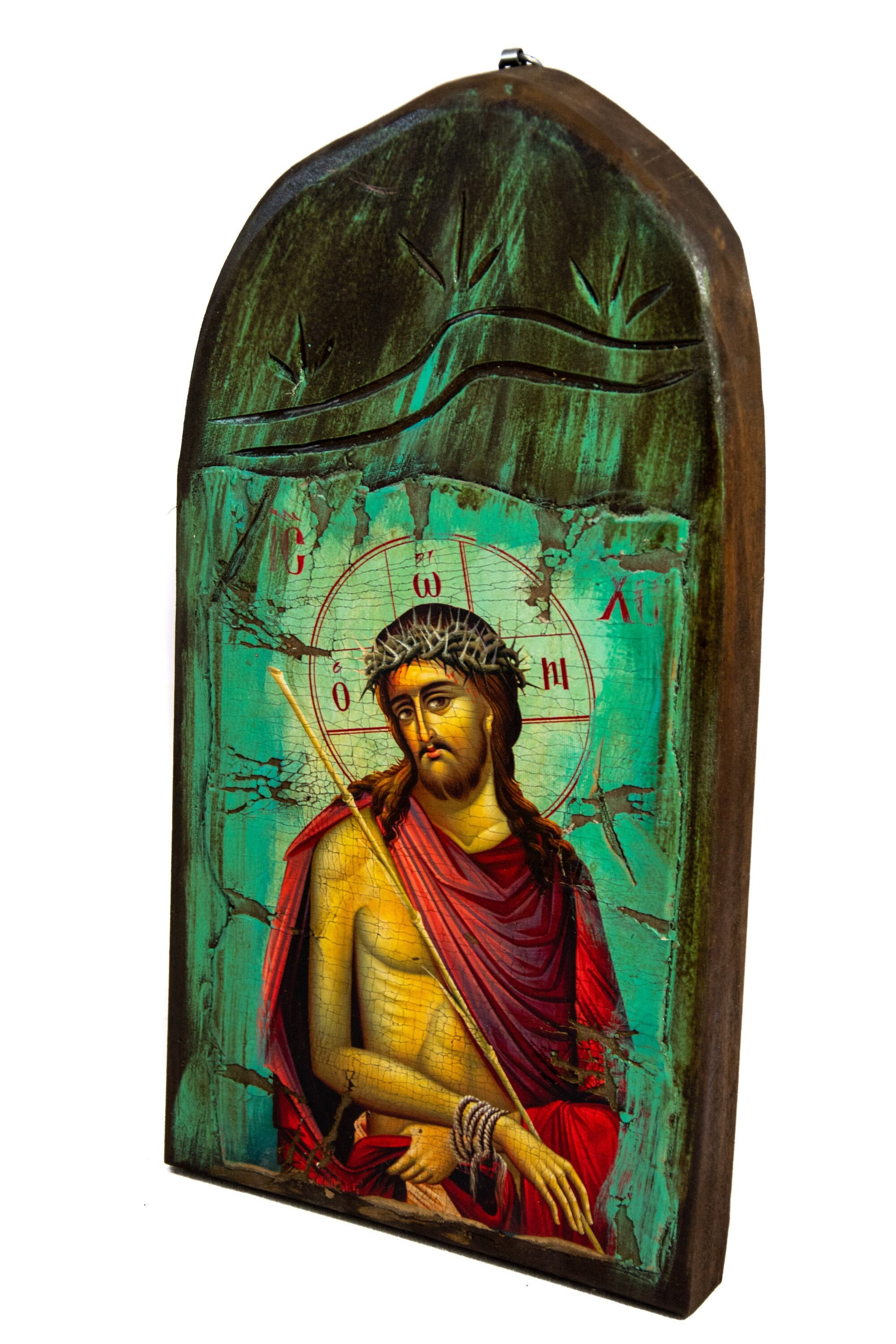 Jesus Christ Icon Bridegroom Handmade Greek Orthodox Icon of - Etsy