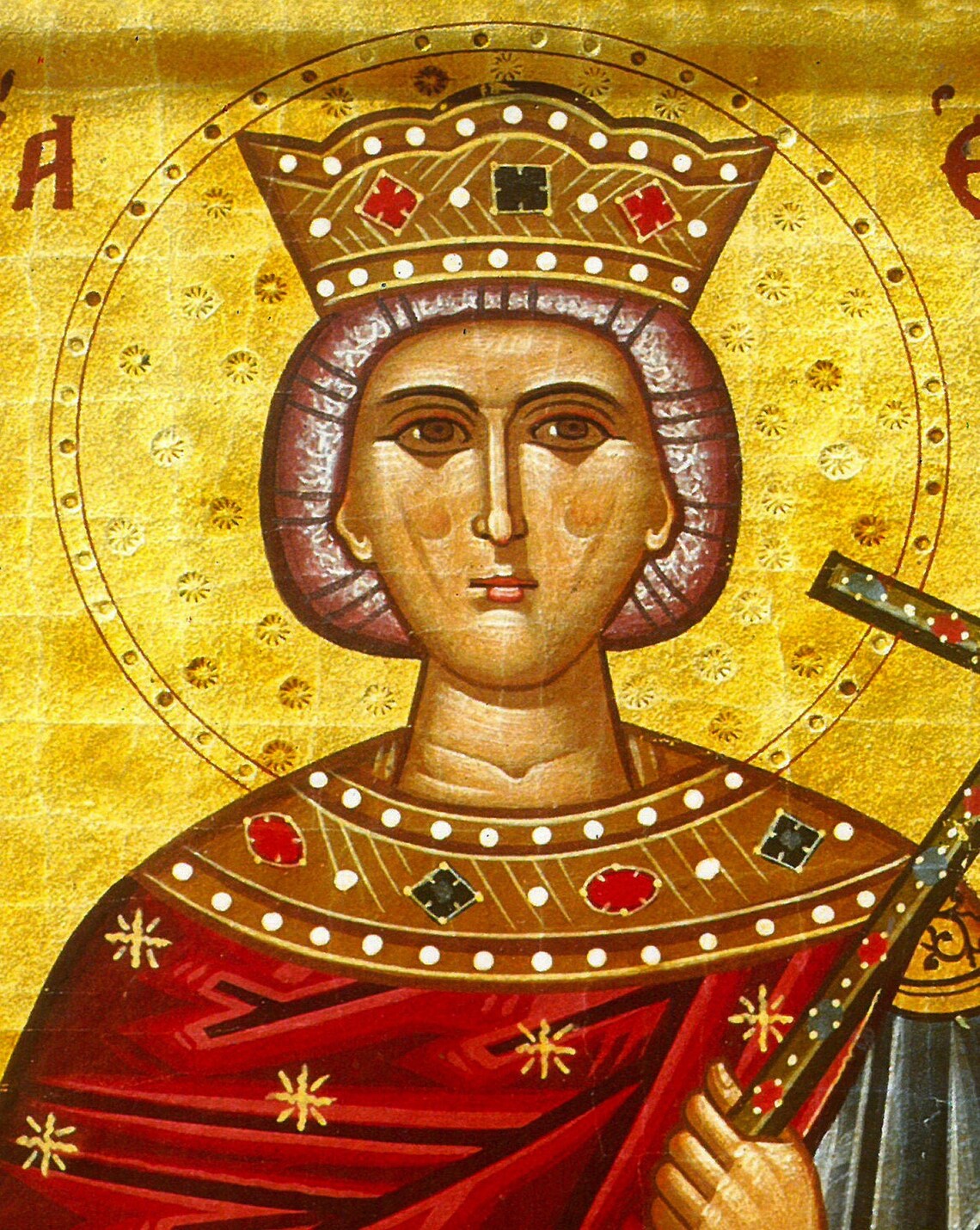 Saint Helen Icon Handmade Greek Christian Orthodox Icon of St - Etsy