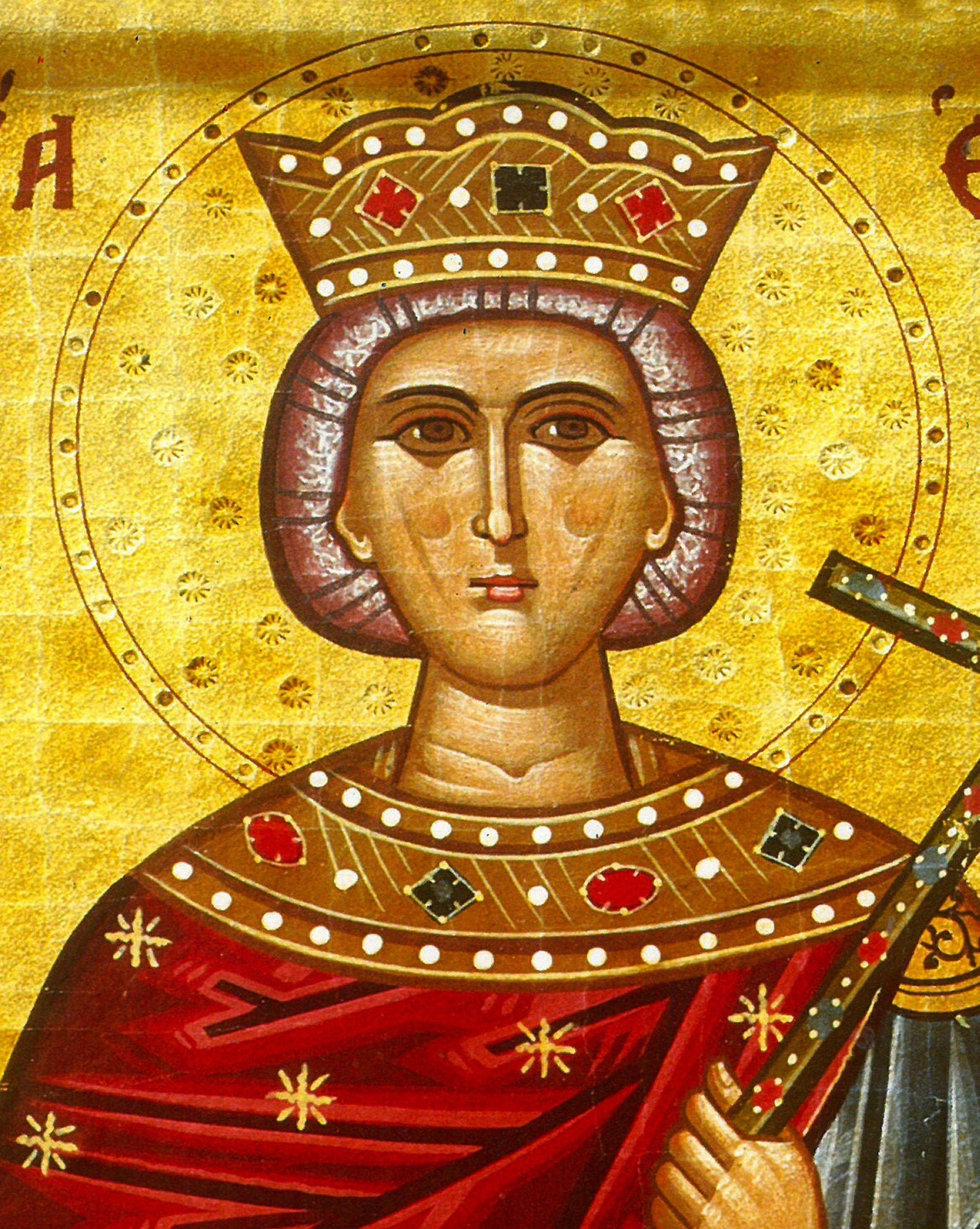 Saint Helen Icon, Handmade Greek Christian Orthodox Icon of St Helen ...