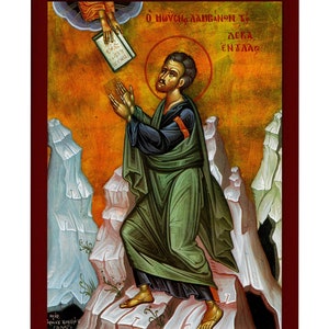 Saint Moses Icon Handmade Greek Orthodox Icon Prophet Moses - Etsy