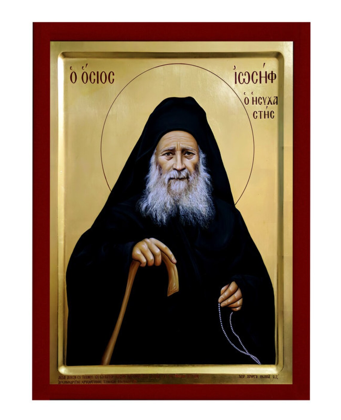 Saint Joseph Icon Handmade Greek Orthodox Icon of St Joseph - Etsy