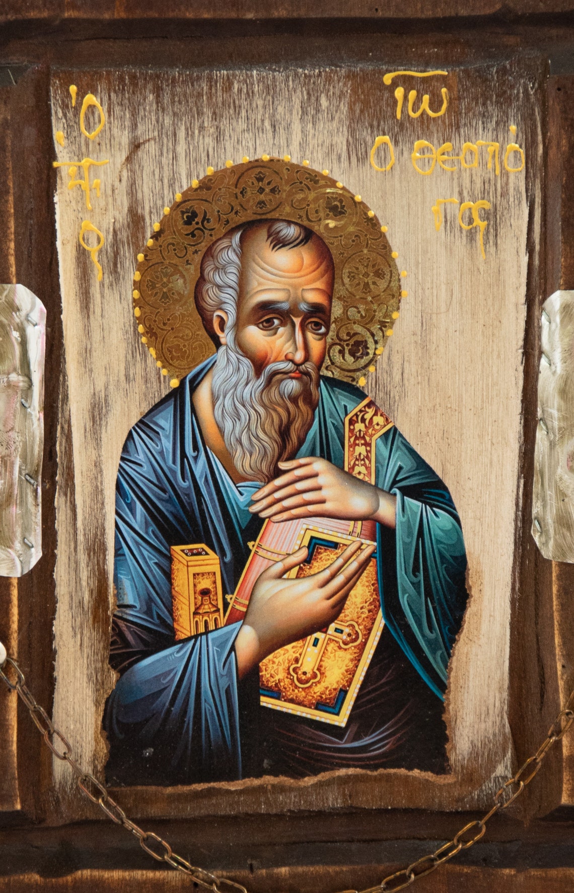 Saint John Evangelist Icon Orthodox Icon St John The Etsy