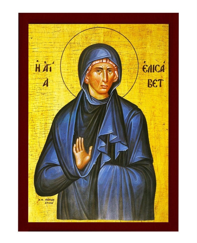 Saint Elizabeth Icon Handmade Greek Catholic Orthodox Icon of - Etsy