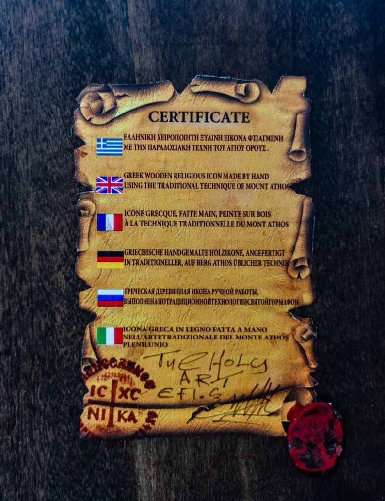 The Last Judgement Icon Handmade Greek Orthodox Icon of - Etsy