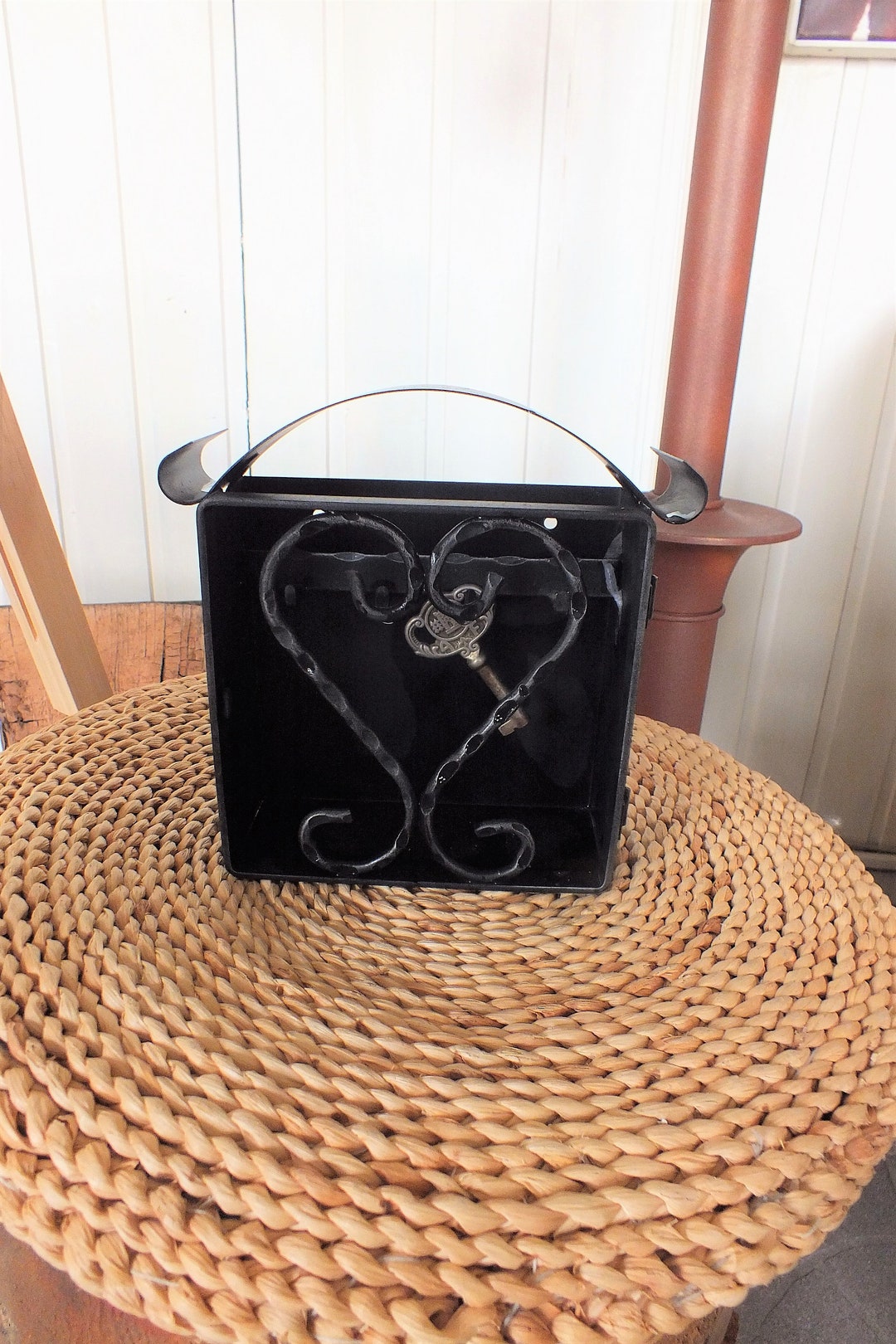 Vintage Metal Swiss Key Box 50s/60s - Etsy