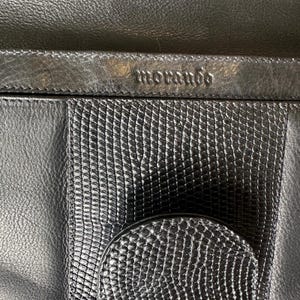 Morandó Italy Leather Clutch Bag Designer Evening Party Purse ...