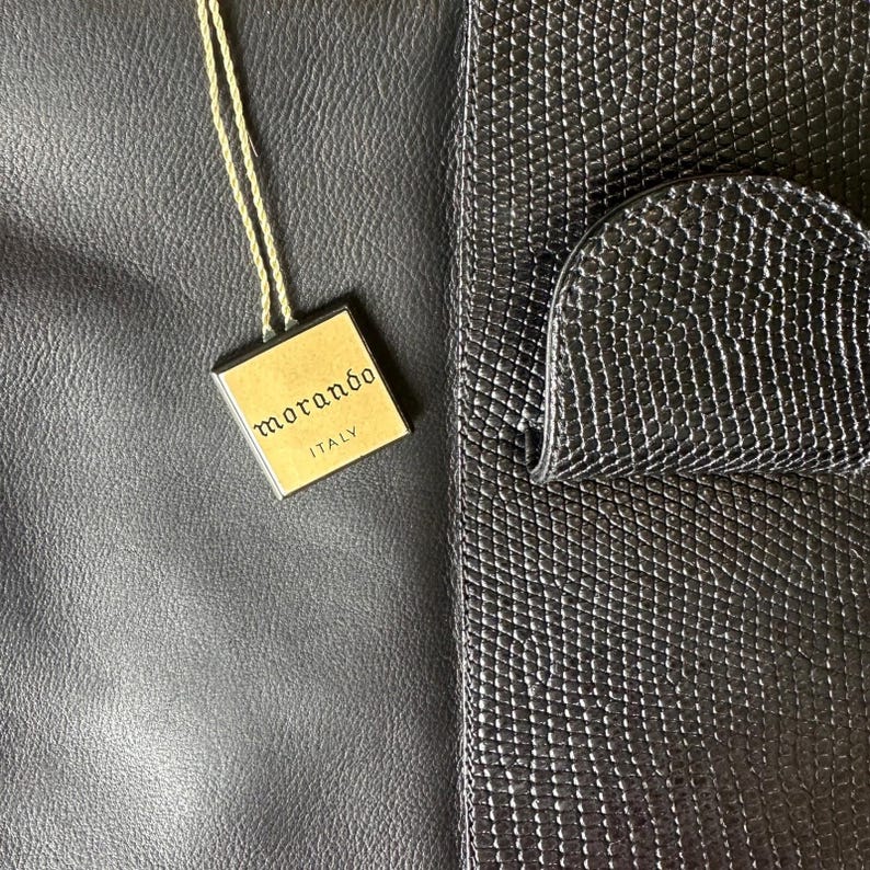 Morandó Italy Leather Clutch Bag Designer Evening Party Purse ...