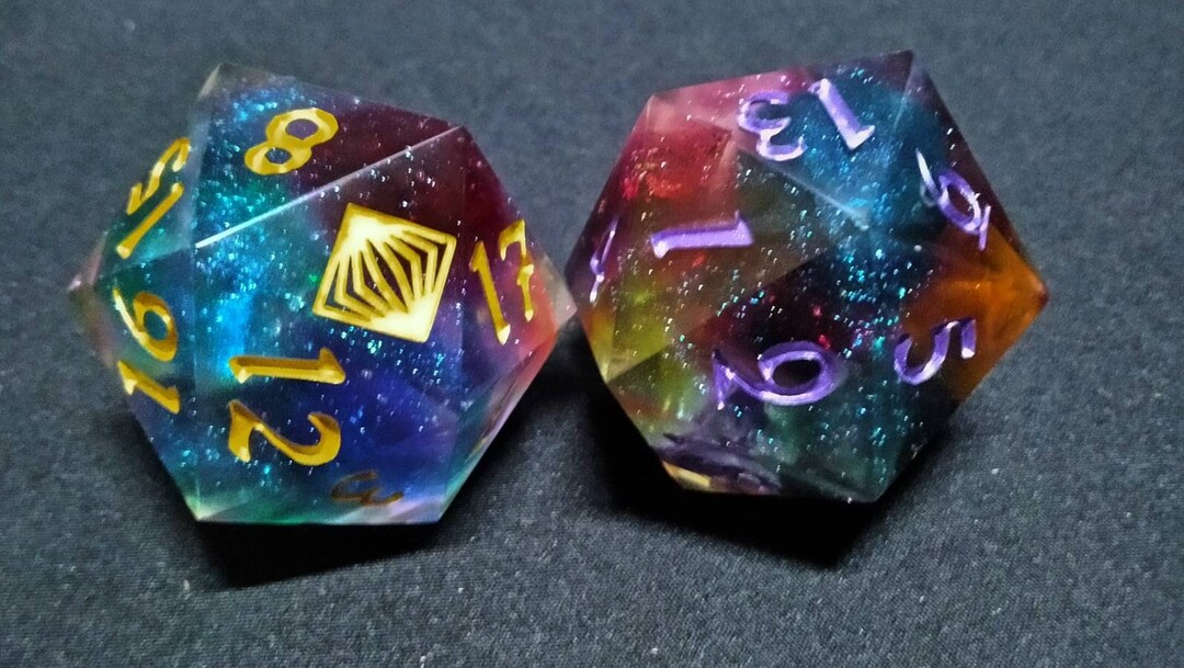 Dnd Dice the Big Dice of Fate 54mm Chonky D20 for Roleplaying Games - Etsy