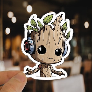 Baby Groot, Groot, Guardians of the Galaxy, Disney, Disneyland, Sticker ...