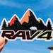 Rav4, Rav4 Sticker, Toyota Rav4, Toyota Rav4 Sticker, Rav4 SUV, Rav4 ...