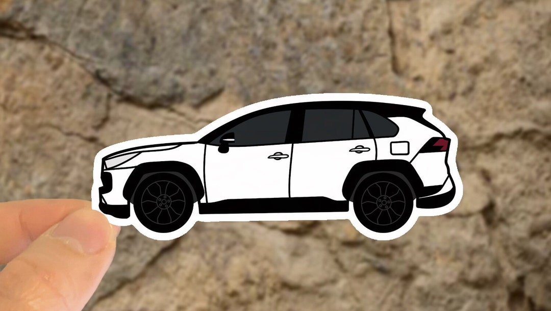 Rav4, Rav4 Sticker, Toyota Rav4, Toyota Rav4 Sticker, Rav4 SUV, Rav4 ...