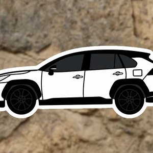 Rav4, Rav4 Sticker, Toyota Rav4, Toyota Rav4 Sticker, Rav4 SUV, Rav4 ...