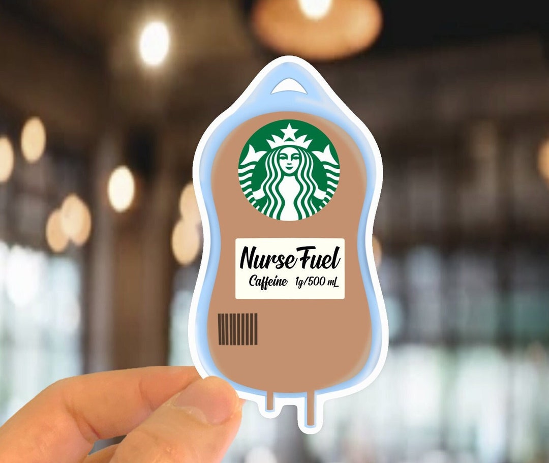 Nurse Sticker, Nurse Fuel Coffee Sticker, Nursing Student Sticker ...