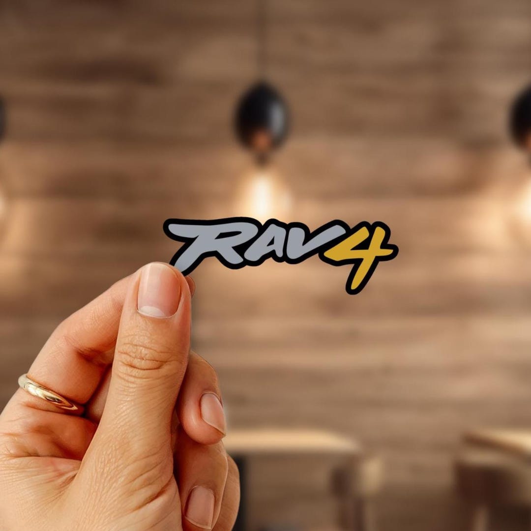 Rav4 Logo, Rav4, Rav4 Sticker, Toyota, Toyota Sticker, Retro - Etsy