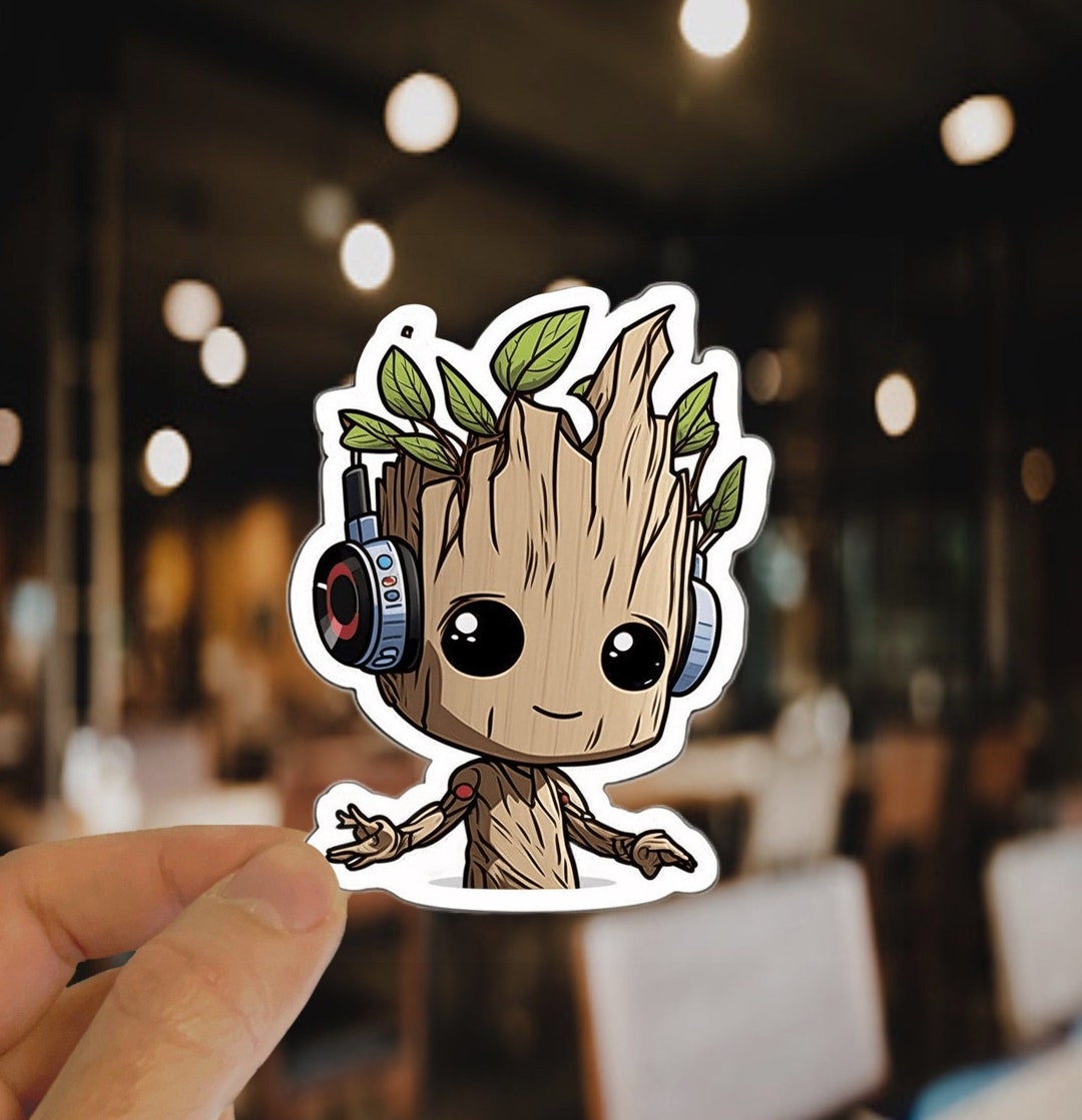 Baby Groot, Groot, Guardians of the Galaxy, Disney, Disneyland, Sticker ...